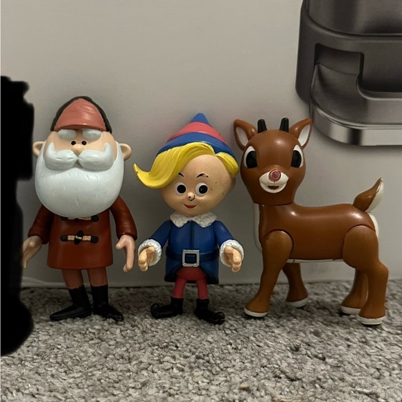 Toys | Rudolph The Red Nosed Reindeer 5th Anniversary Talk Figures ...